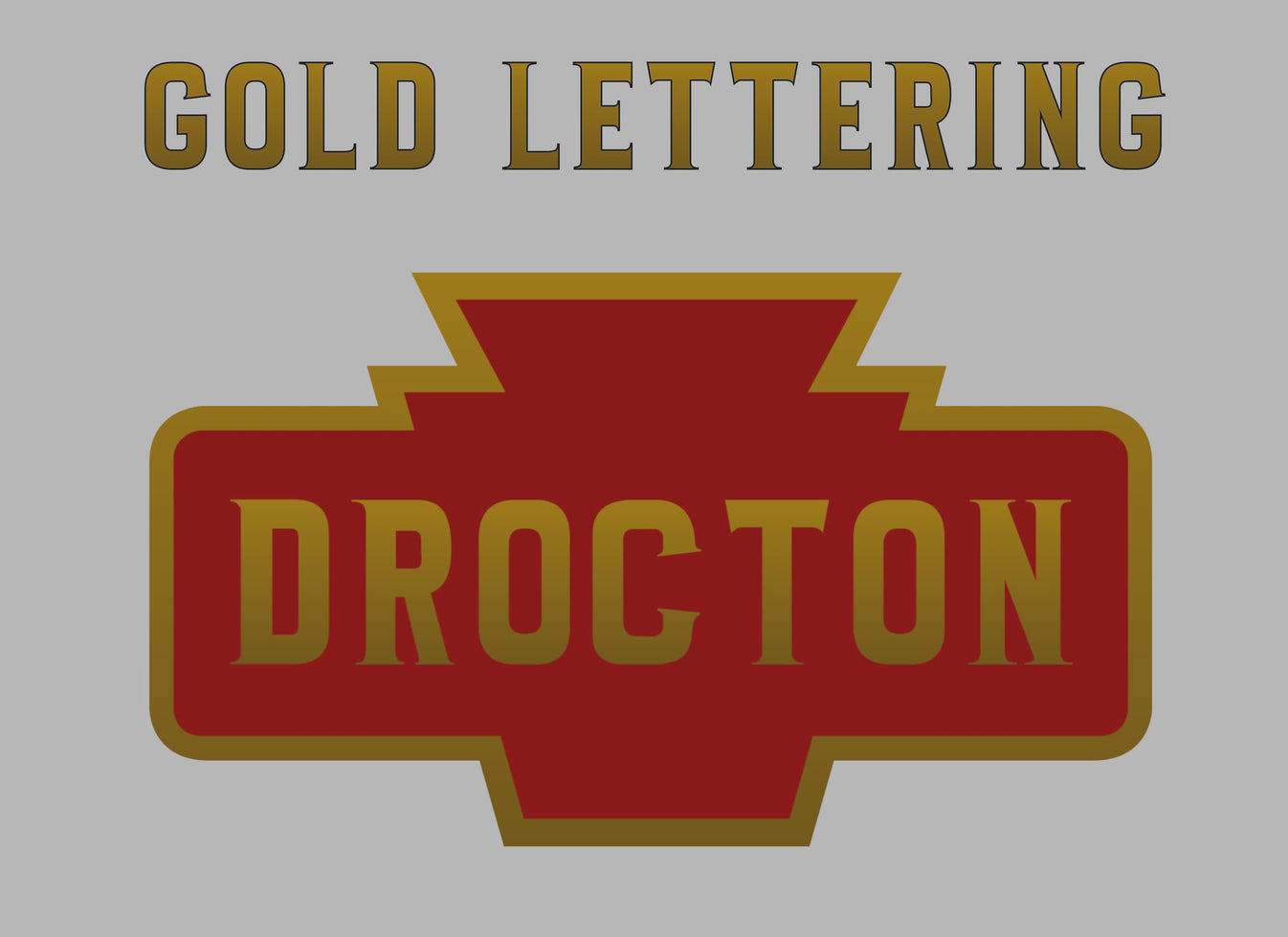 Pennsylvania Railroad Wood Keystone Station Sign 1/2 Scale. Customizab ...